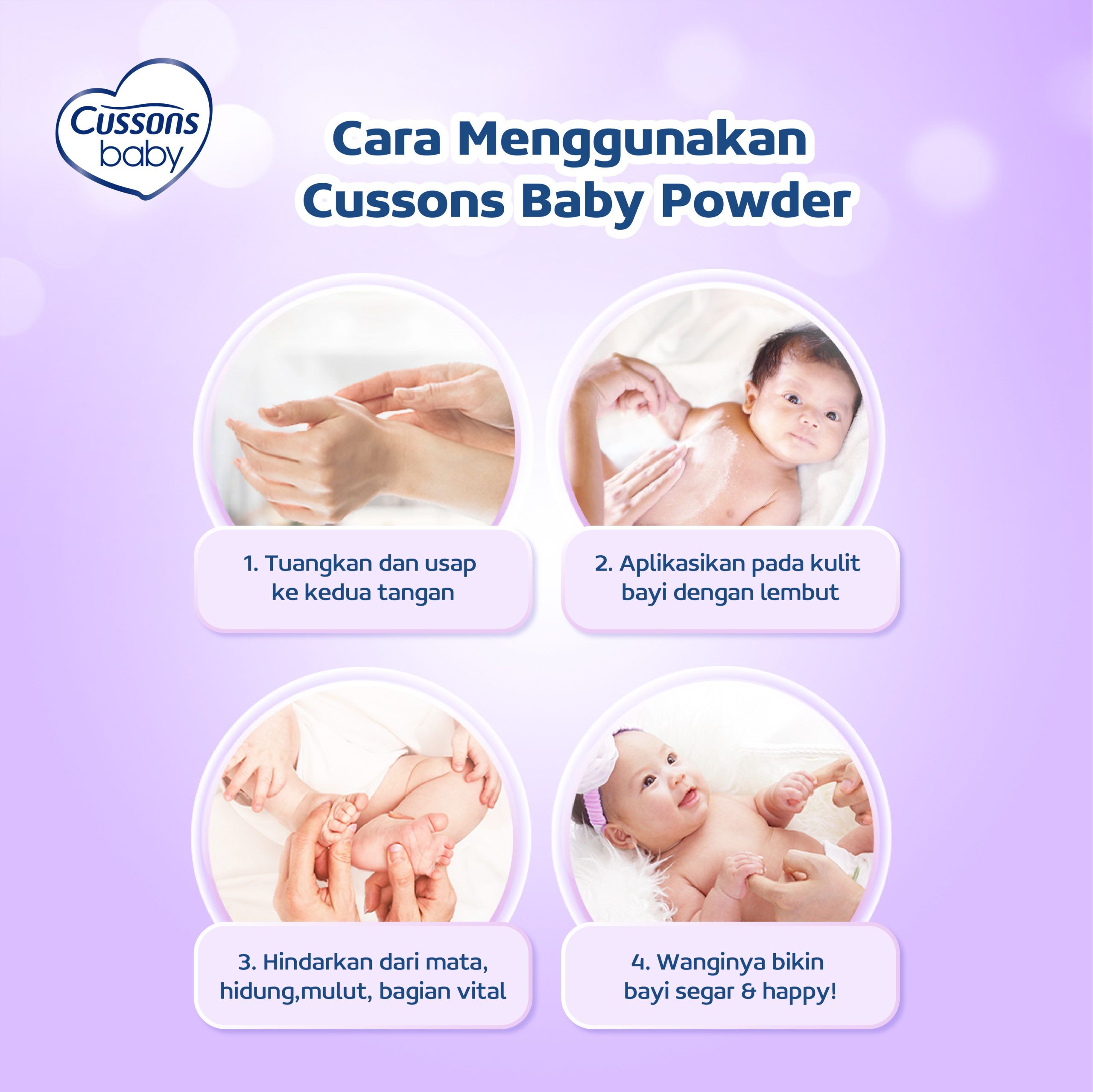 Cussons Baby Powder Fresh & Nourish - Cussons Baby Indonesia